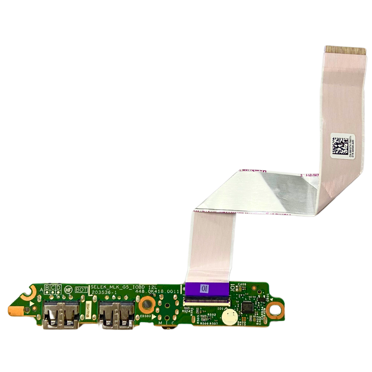 Placa Filha Portas USB Áudio e Leitor de Cartão Dell G3 3500 - Seven Distribuidora de ...