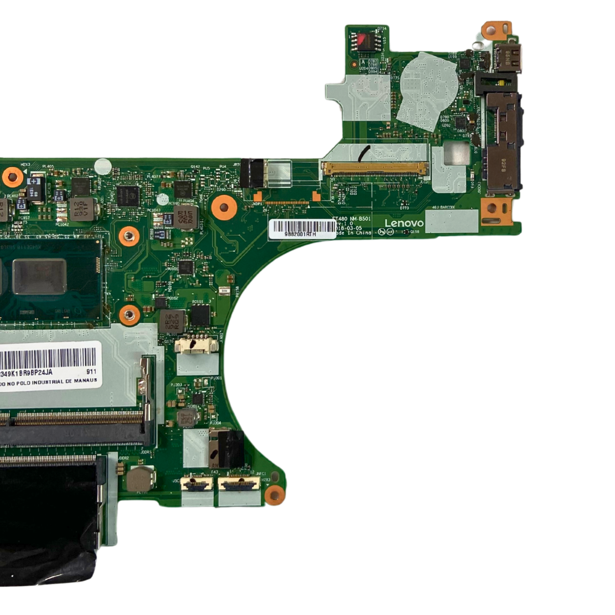 Placa Mãe Lenovo Thinkpad T480 NM-B501 Core™ i5-8350U - Seven ...