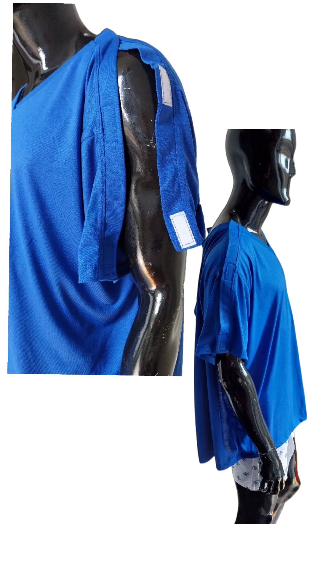 Camisa adaptada aberta nas costas e ombros,para acamados - 3R's Moda ...