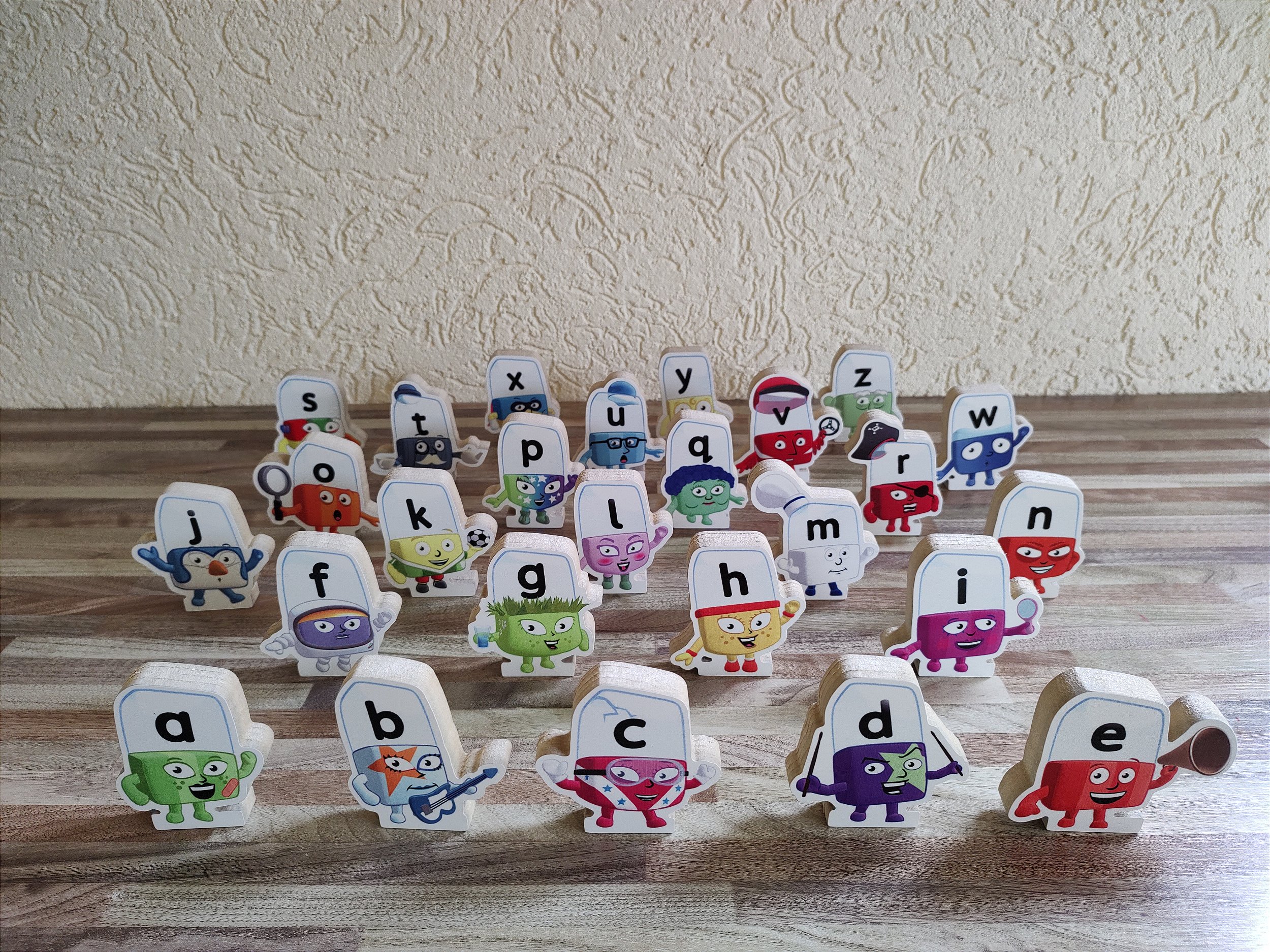 Alphablocks 26 peças - Brinca Mais