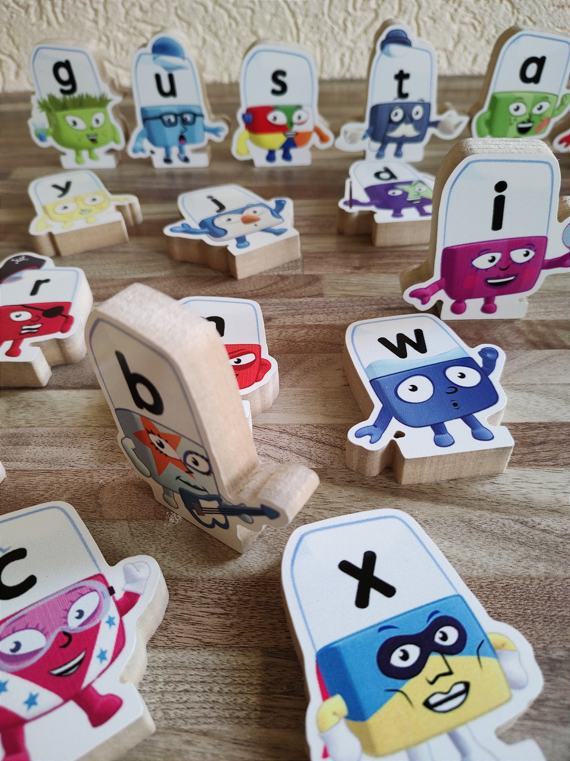 Alphablocks 26 peças - Brinca Mais