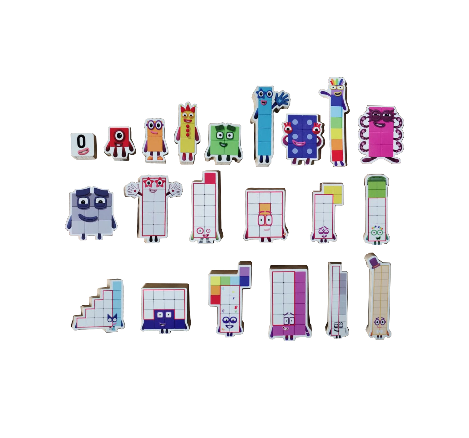Numberblocks Personagens do 0 ao 100 - Brinca Mais