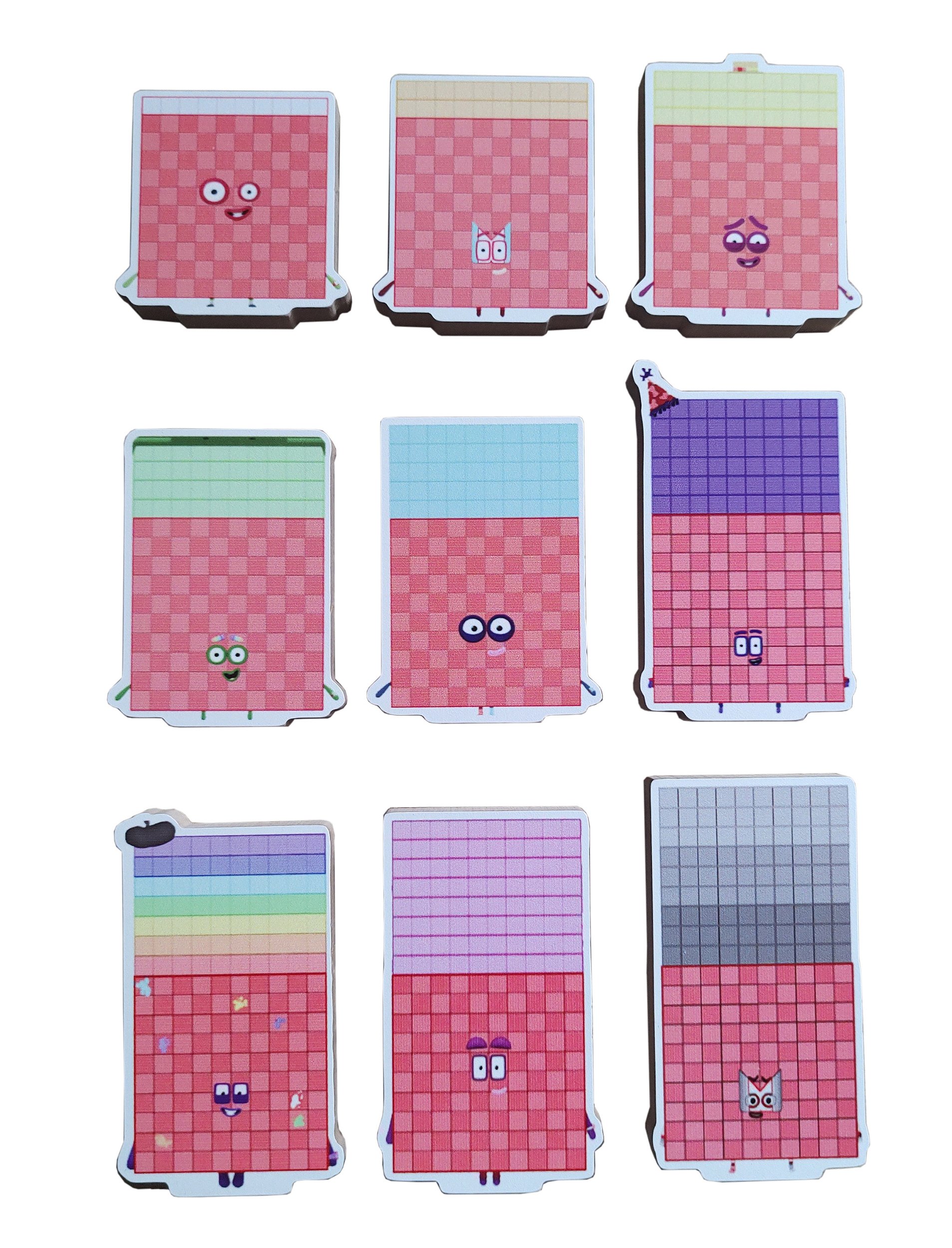 Numberblocks Personagens 110 ao 200 - Brinca Mais