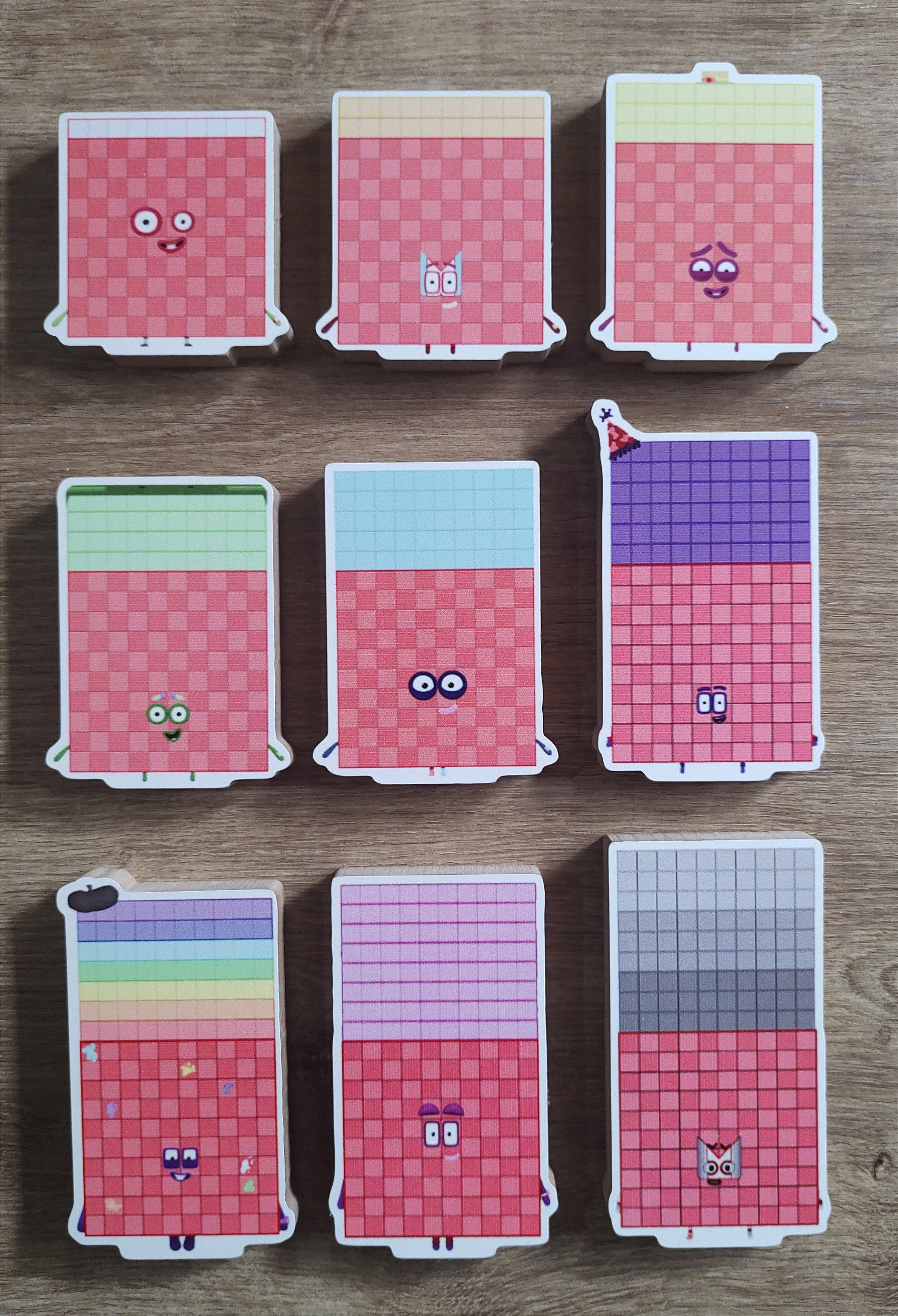 Numberblocks Personagens 110 ao 200 - Brinca Mais