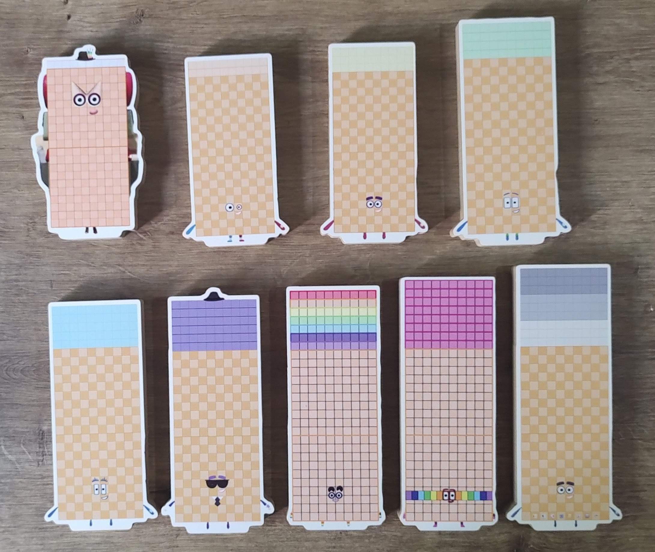 Numberblocks Personagens 210 a 290 - Brinca Mais