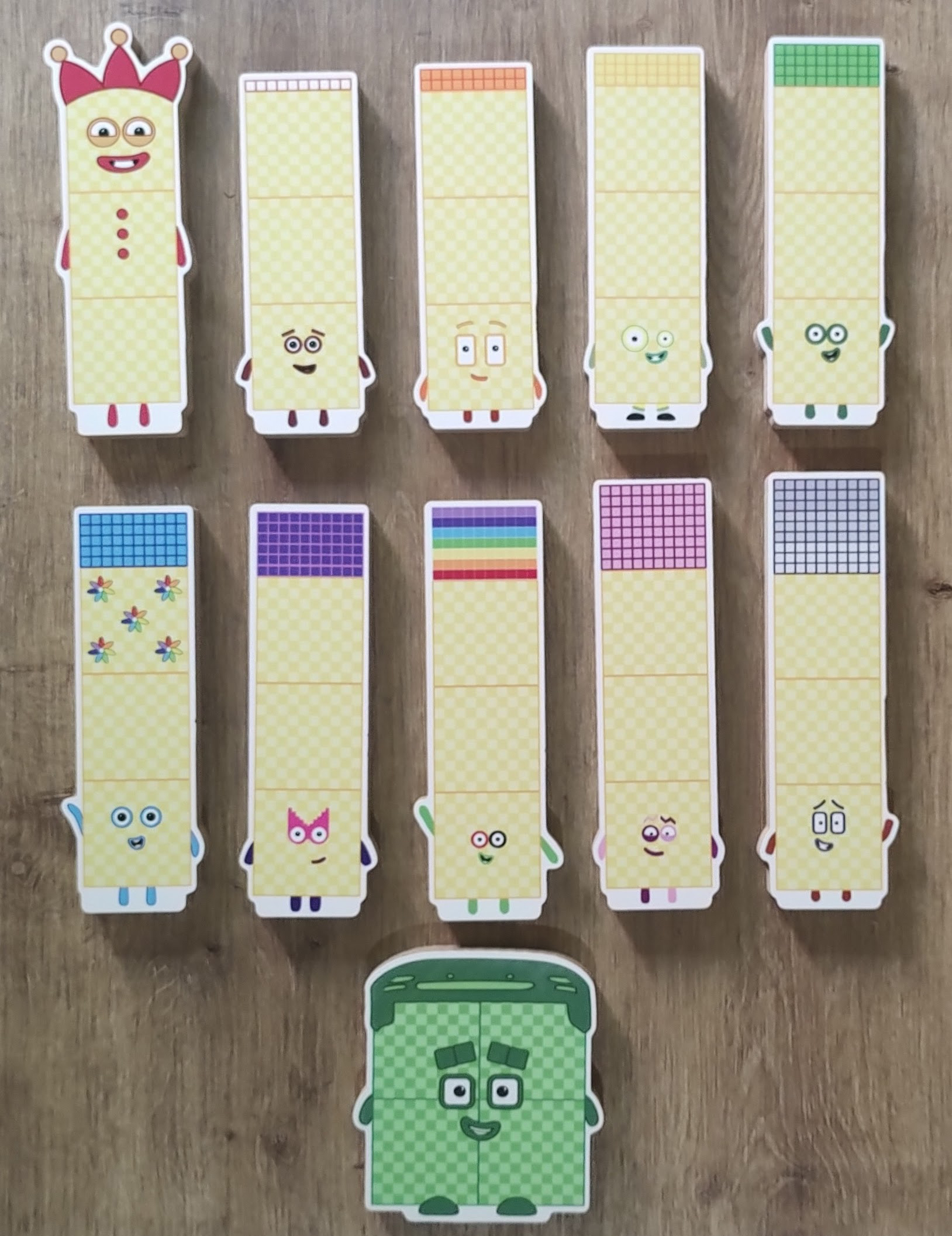 Numberblocks Personagens 300 ao 400 - Brinca Mais