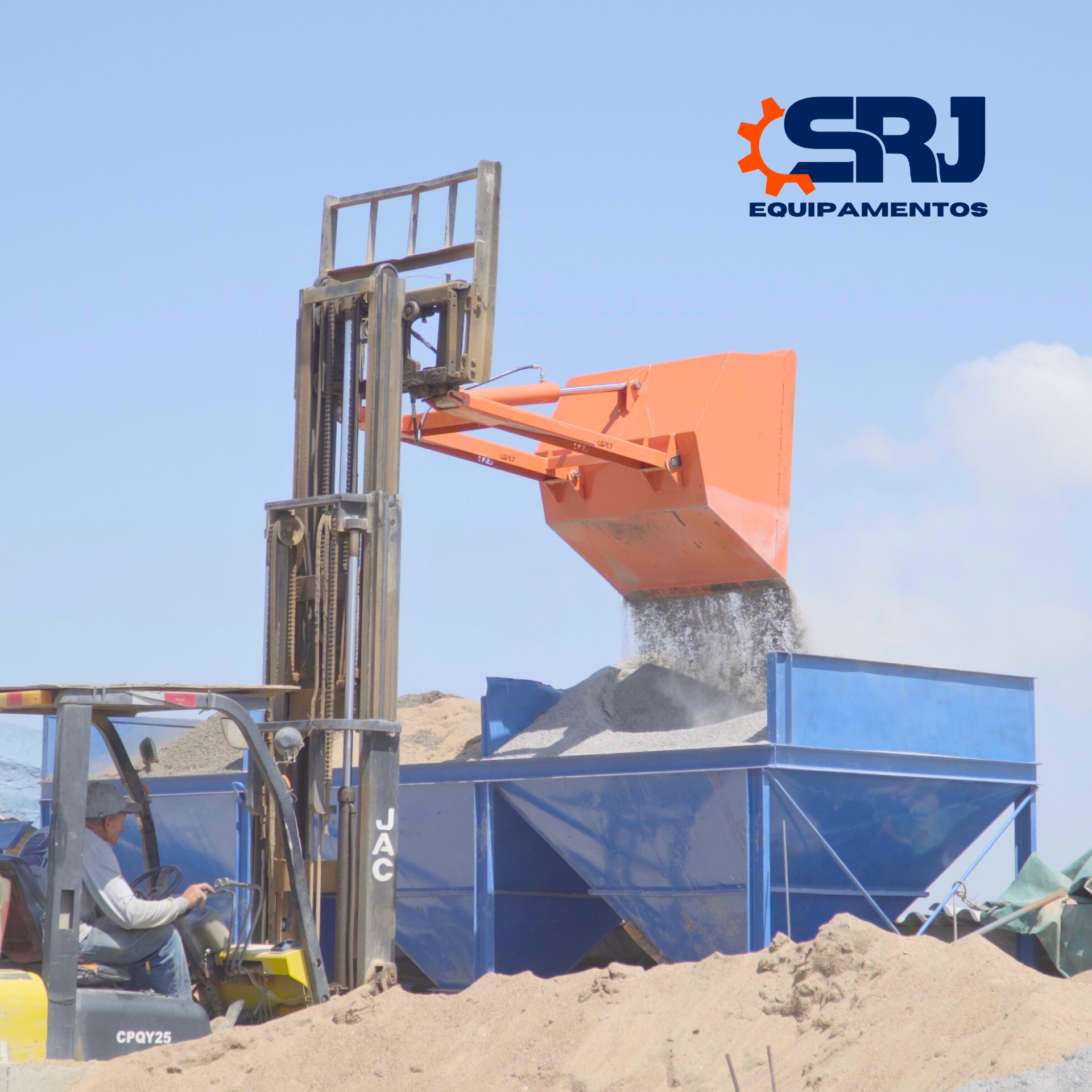 Concha para Empilhadeira SRJ Equipamentos - SRJ Equipamentos
