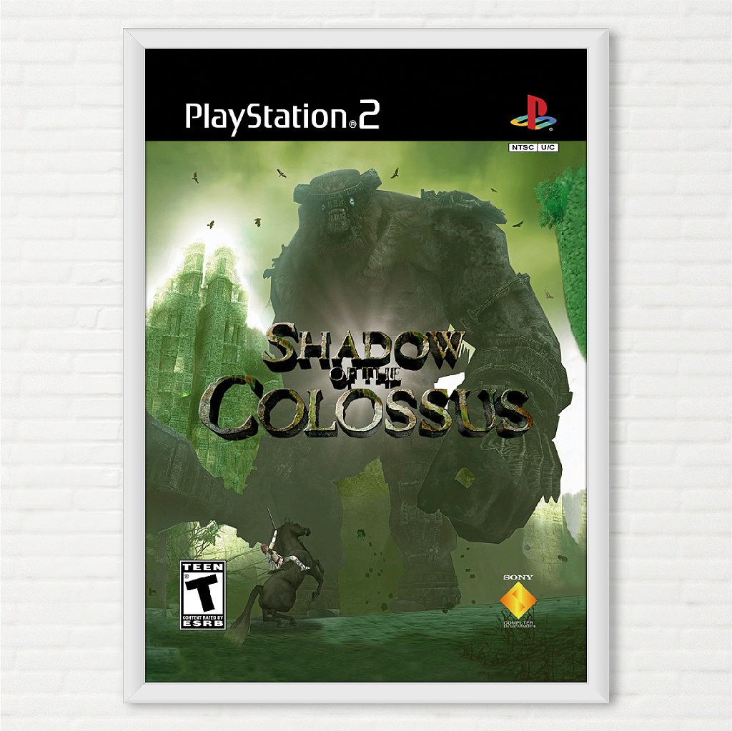 Quadro Capa do Shadow of Colossus - Sony PlayStation 2 - Final Frame ...