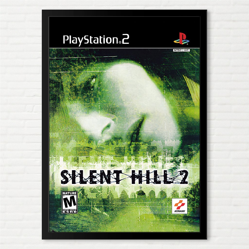 Quadro Capa do Silent Hill 2 - Sony PlayStation 2 - Final Frame Quadros ...