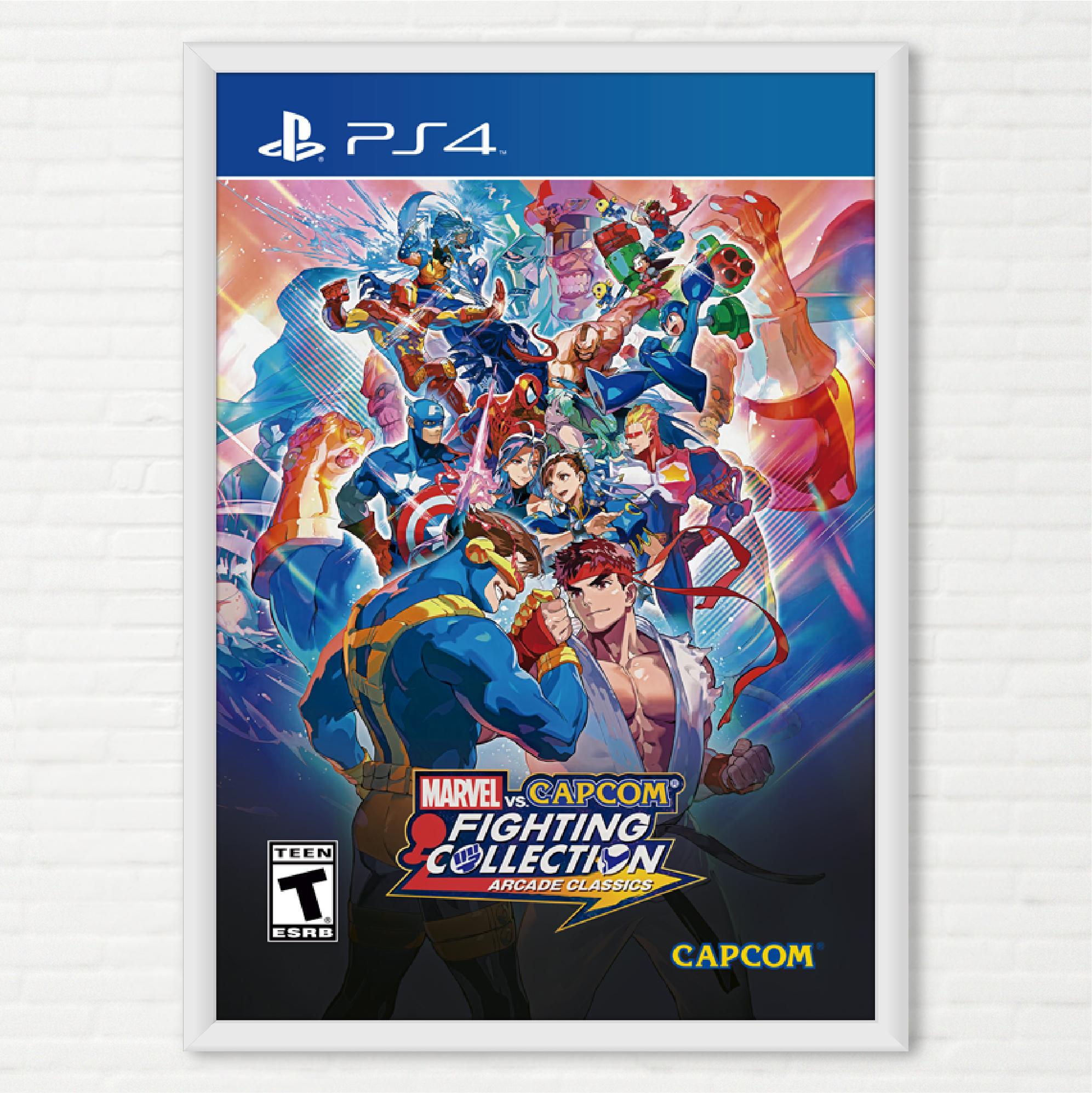 Quadro Marvel vs Capcom Fighting Collection - PlayStation 4 - Final ...