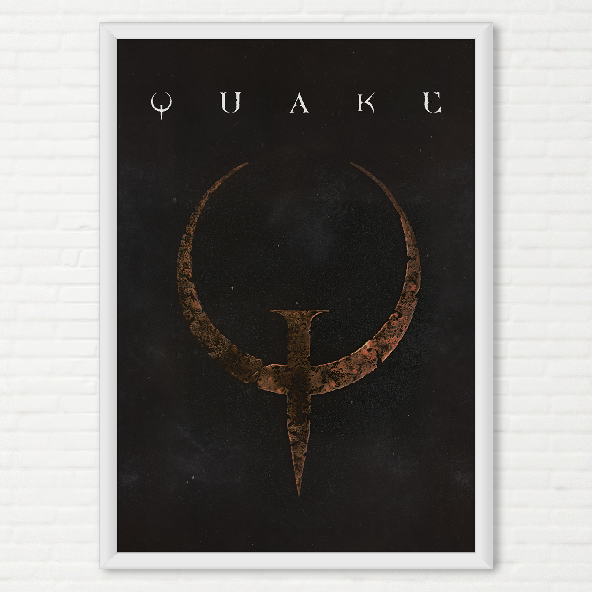 Quadro Quake Pôster - PC - Final Frame Quadros Decorativos