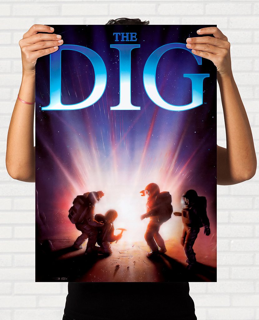 Quadro The Dig Pôster - PC - Final Frame Quadros Decorativos