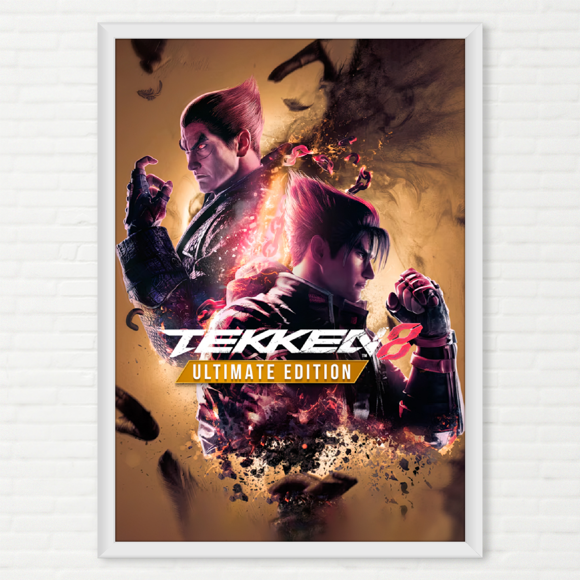 Quadro Tekken 8 Ultimate Edition - Pôster Arcade Namco - Final Frame ...