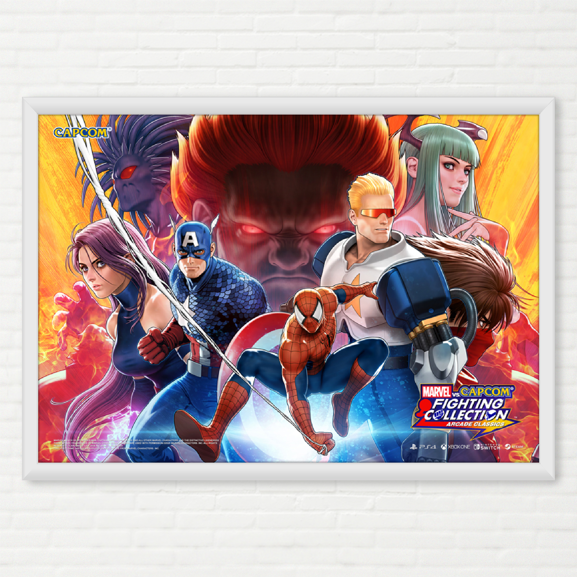 Quadro Marvel vs Capcom Fighting Collection Shinkiro 2025 - Final Frame ...