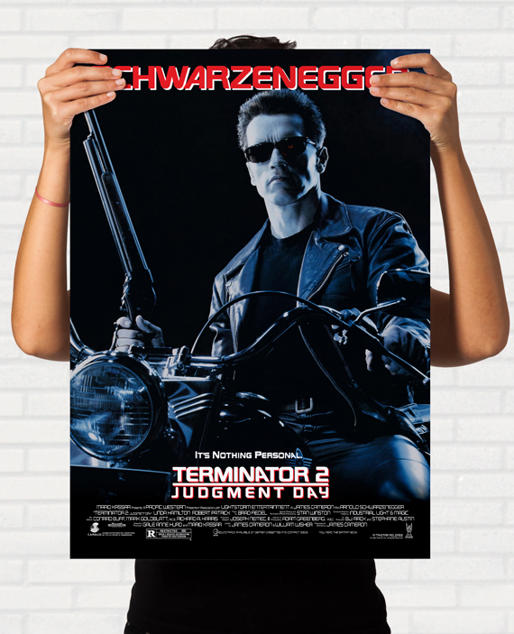 Quadro O Exterminador do Futuro 2 O Julgamento Final - The Terminator ...