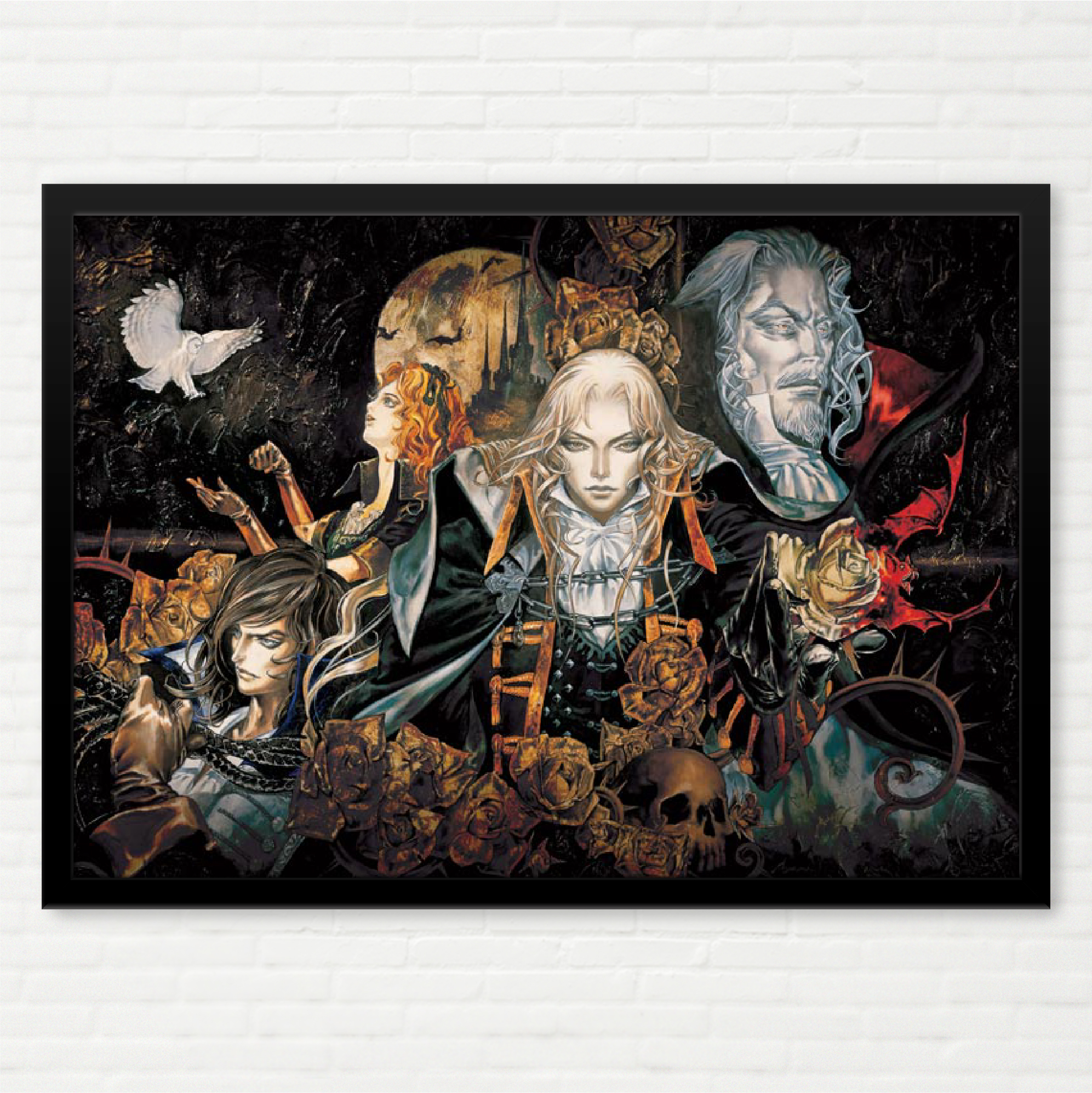 Quadro Castlevania Symphony of the Night Ayami Kojima - Final Frame ...