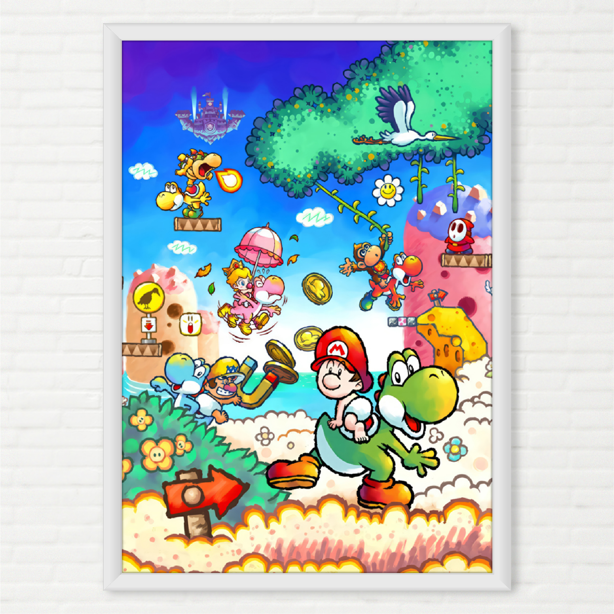 Poster Yoshi´s Island DS Pôster - Nintendo DS - Final Frame Pôsteres ...