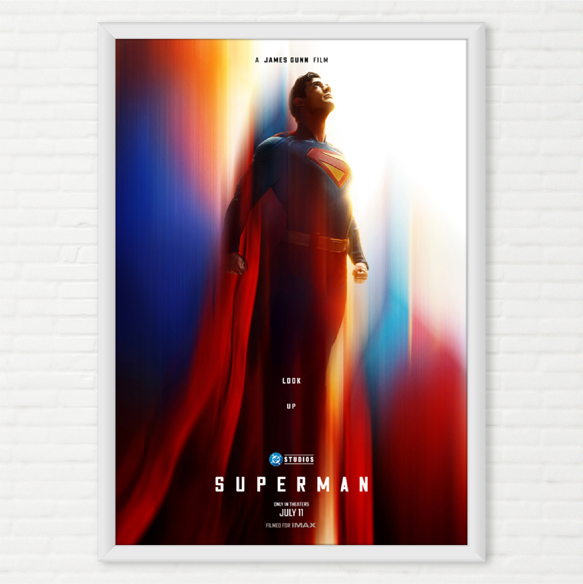 Poster Superman 2025 Look Up Pôster Filme - Final Frame Pôsteres ...