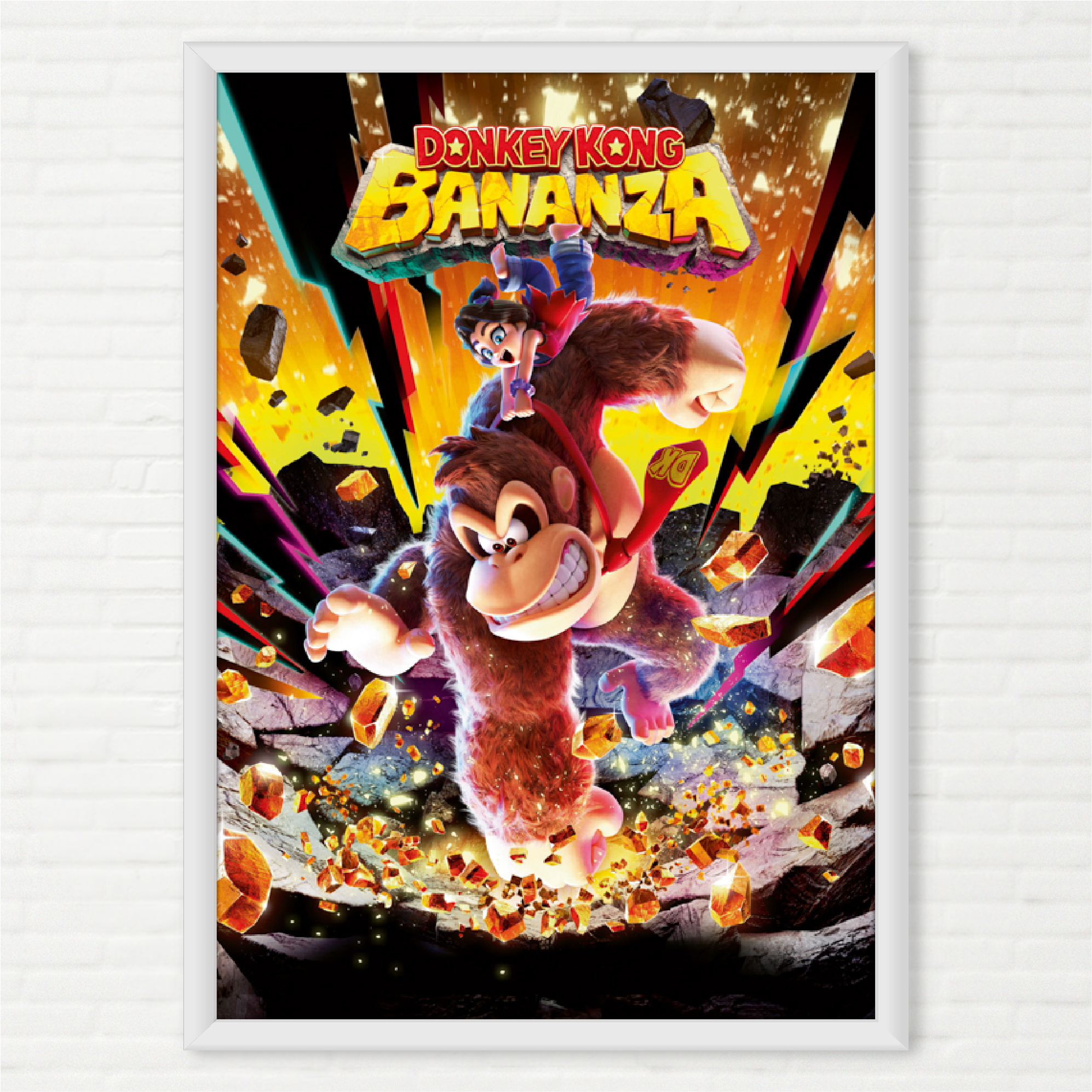 Quadro Donkey Kong Bananza - Nintendo Switch 2 - Final Frame Quadros ...