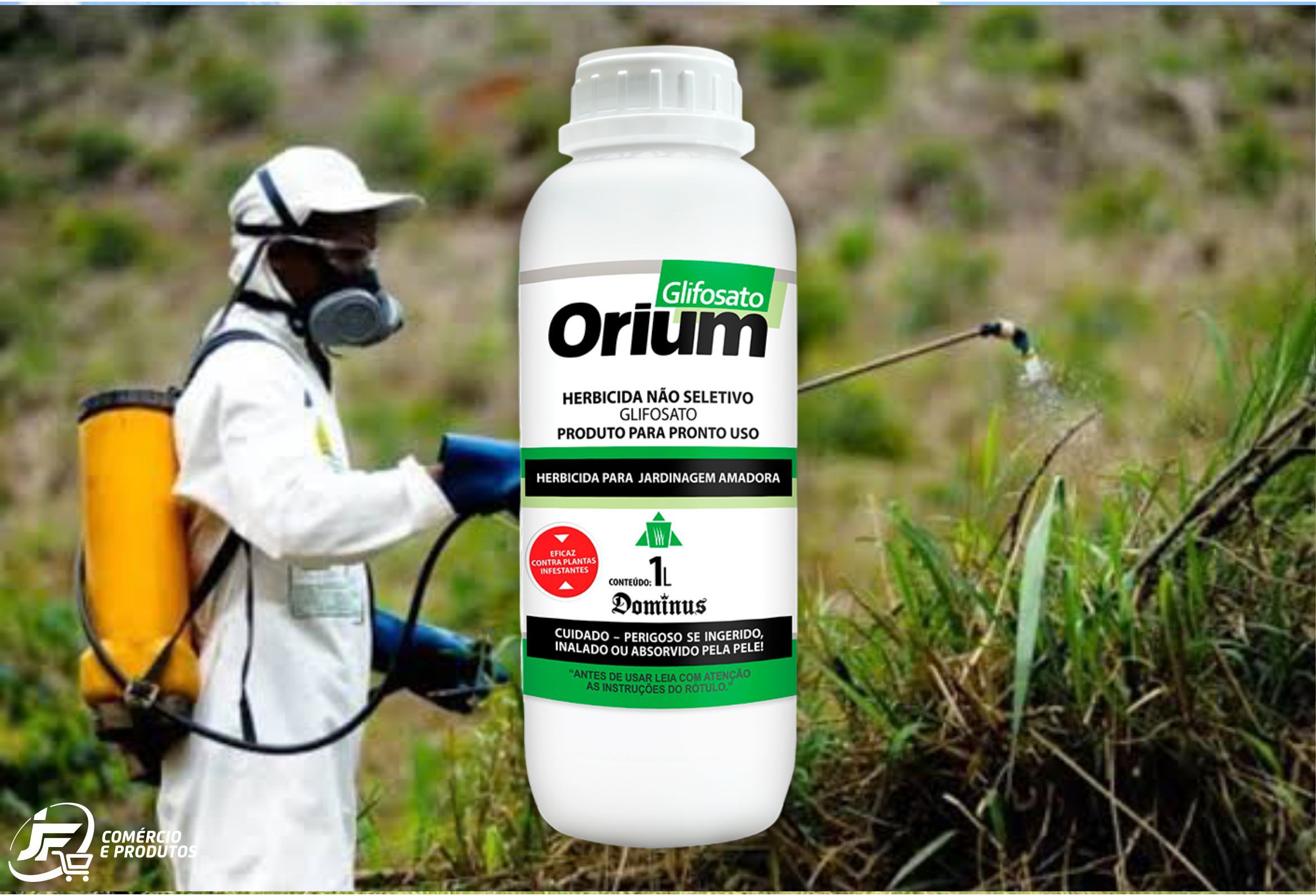 Orium Glifosato 1L - Dominus - JF Comércio e Produtos
