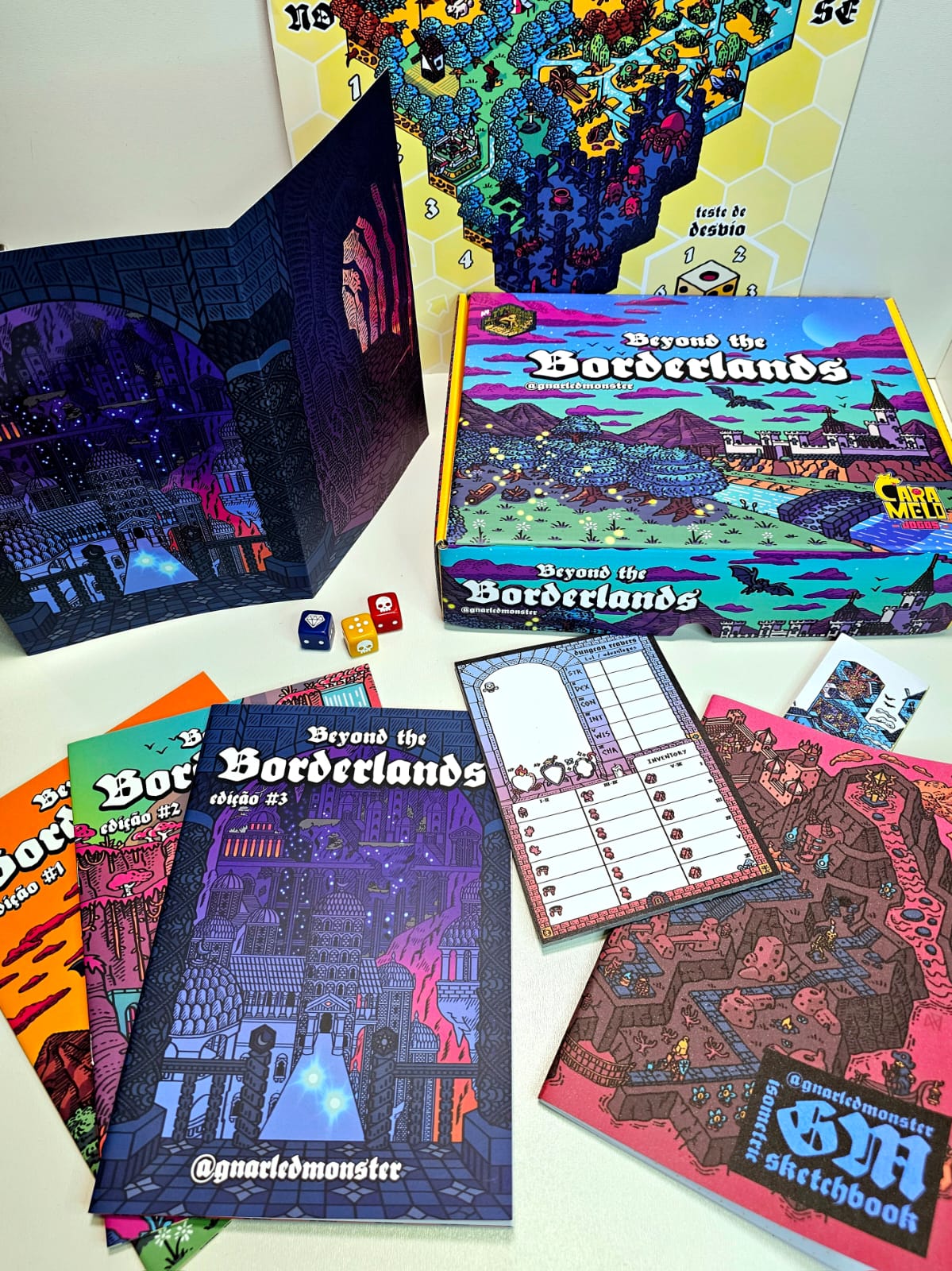 Beyond the Borderlands Trilogia Edição Limitada + Sketchbook (Físico ...