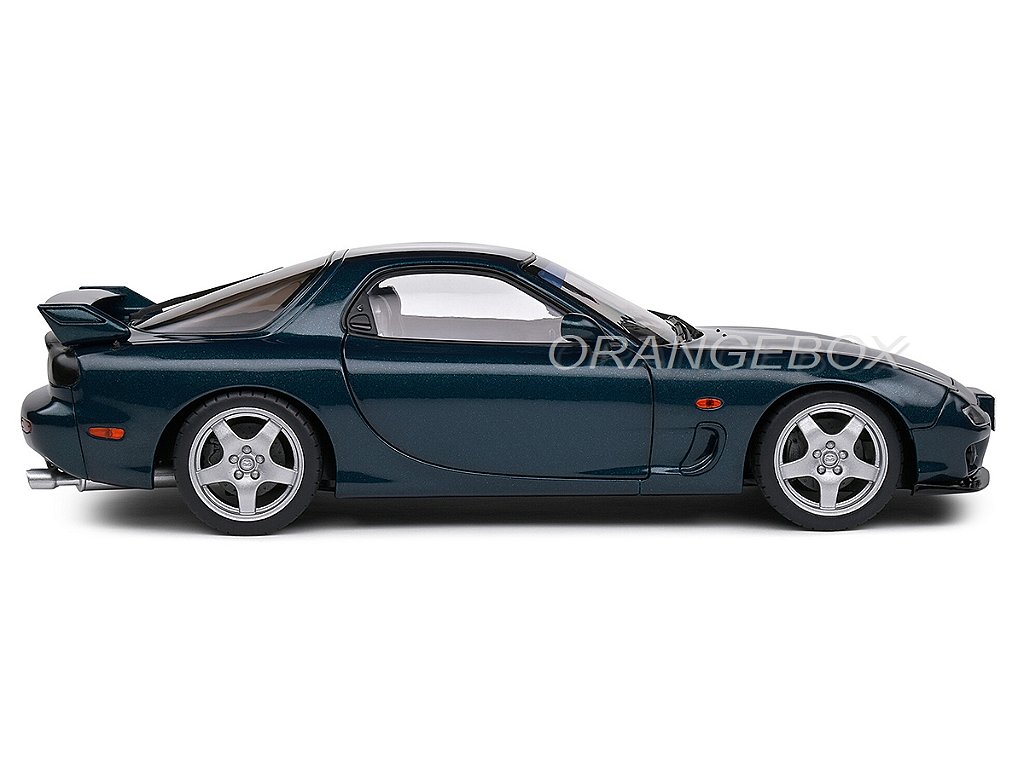 Mazda RX7 FD RS 1994 1:18 Solido Azul - Atacado de Miniaturas