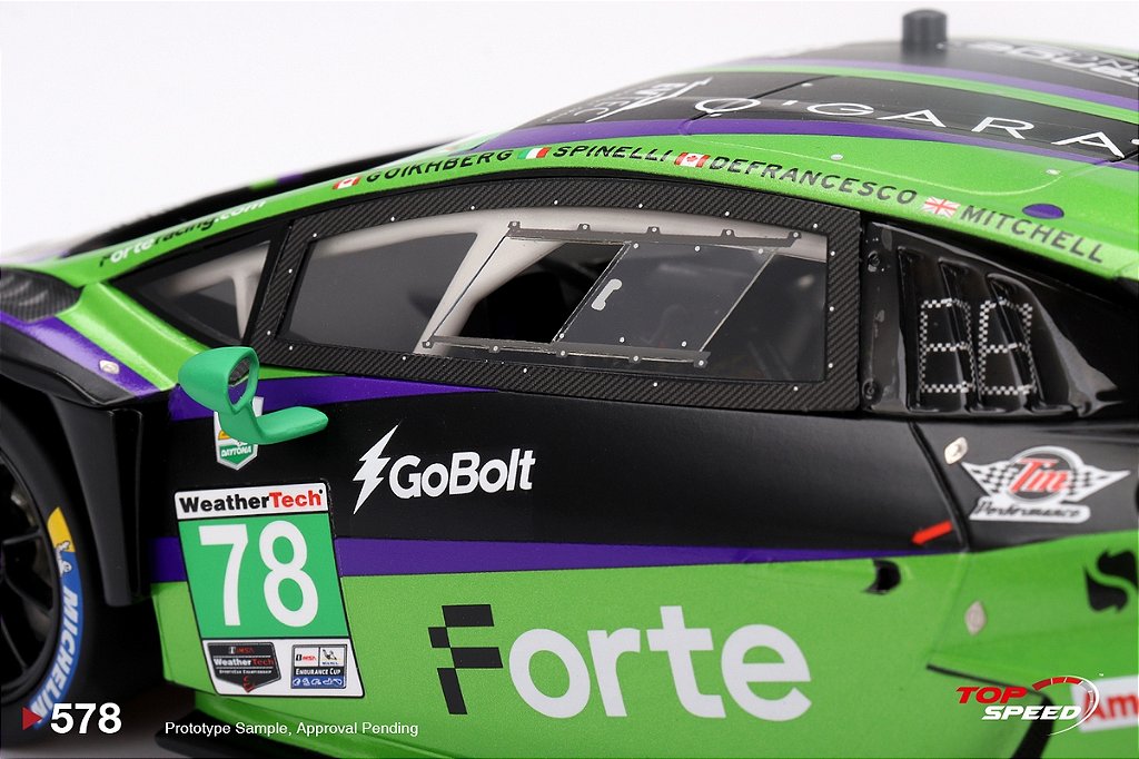 PRÉ-VENDA *** Lamborghini Huracan GT3 EVO2 Forte Racing 2024 IMSA 24Hs ...