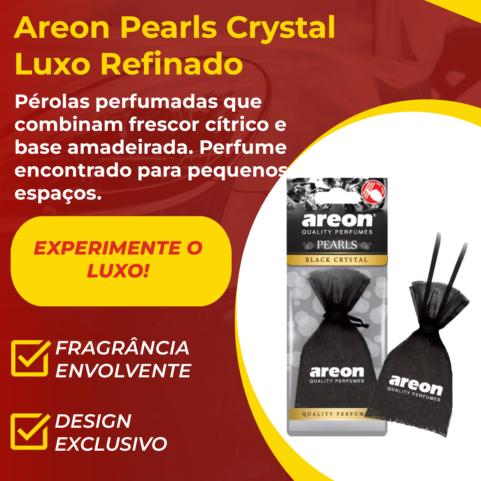 Areon Pearls Black Crystal – Aroma Refinado e Marcante - PRODUTOS PARA ...