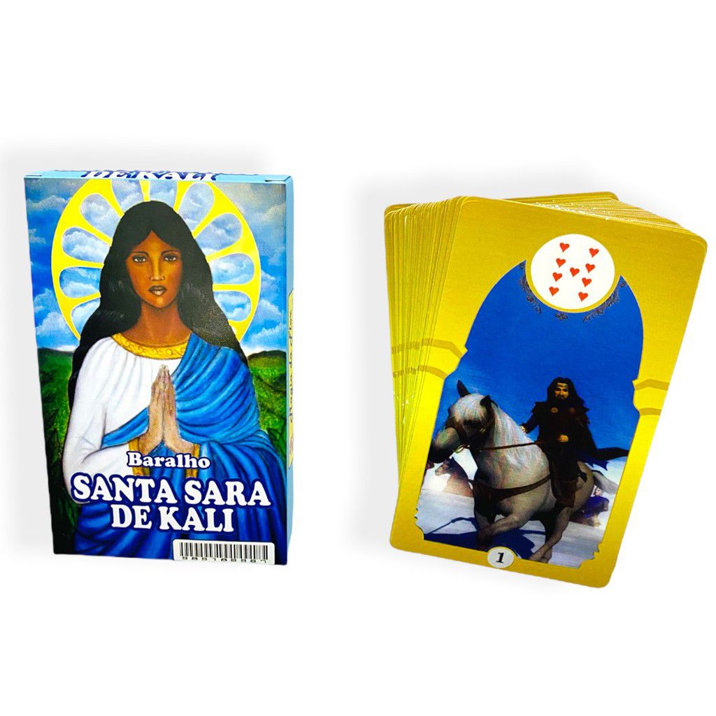 Baralho Cigano Santa Sara Kali 36 Cartas E Manual Loja Salve Jorge Guerreiro Artigos Religiosos