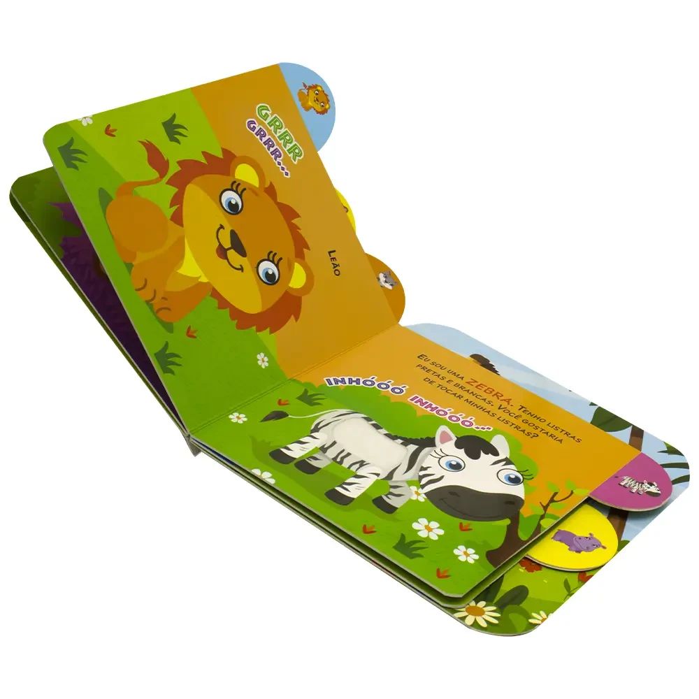 Livro Toque e Sinta as Texturas: GRRR-GRRR! - Happy Books - Casa do ...