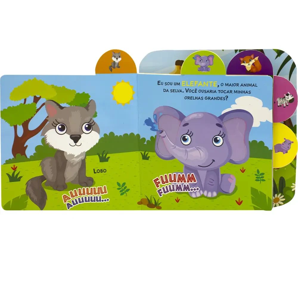 Livro Toque e Sinta as Texturas: GRRR-GRRR! - Happy Books - Casa do ...