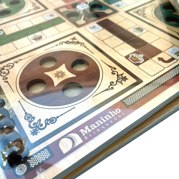 Jogo Ludo Real Torrinha - Edição Especial - Maninho Brinquedos - Casa ...