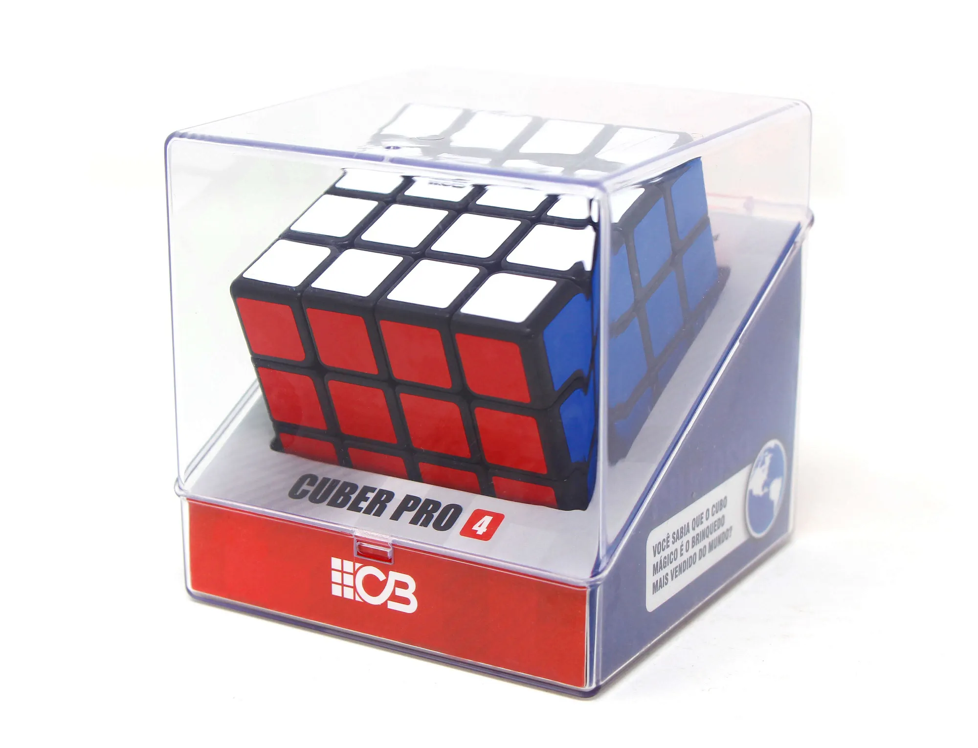 Cubo Mágico PRO 4 Preto - Cuber Brasil - Casa do Brinquedo ® Melhores ...