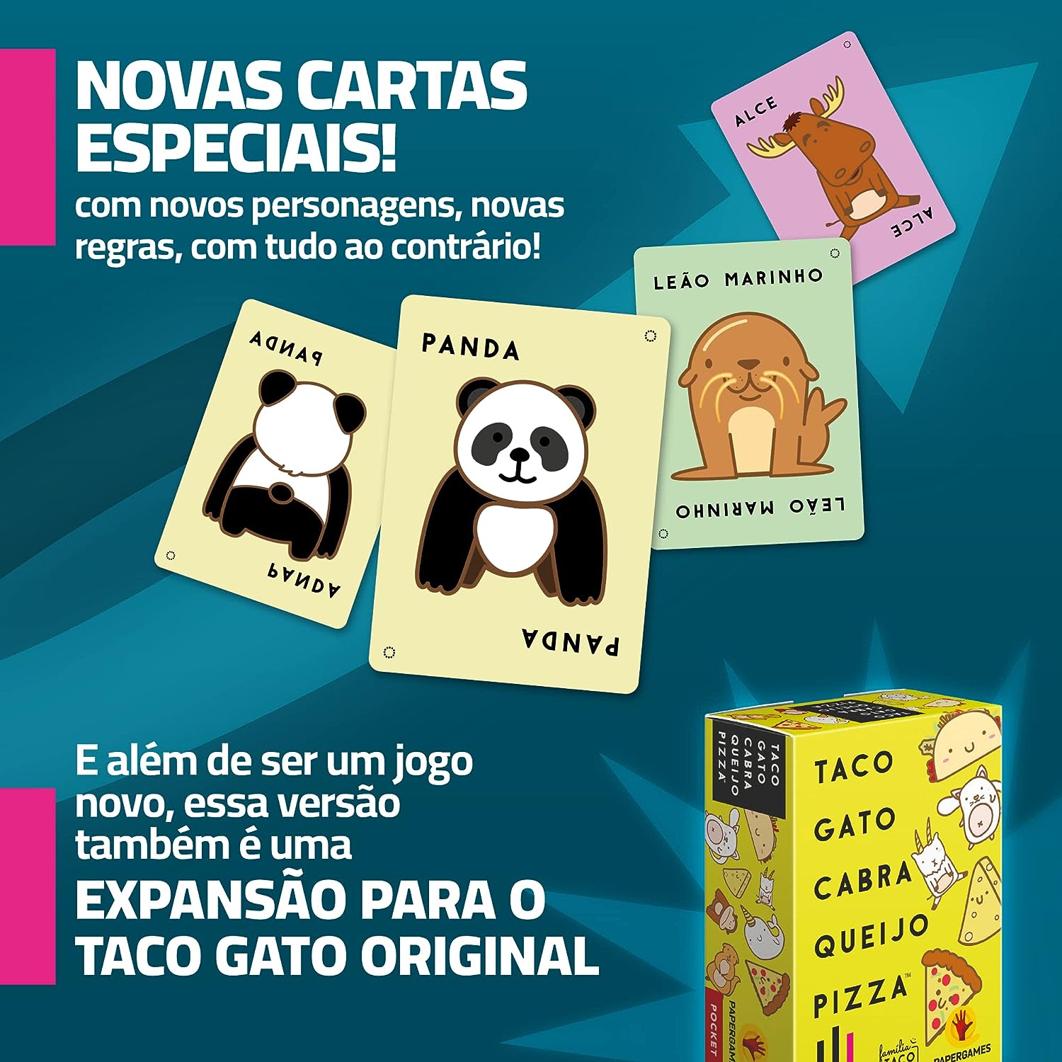 Taco Gato Cabra Queijo Pizza: Ao Contrário - Edição Inovadora - Casa do ...