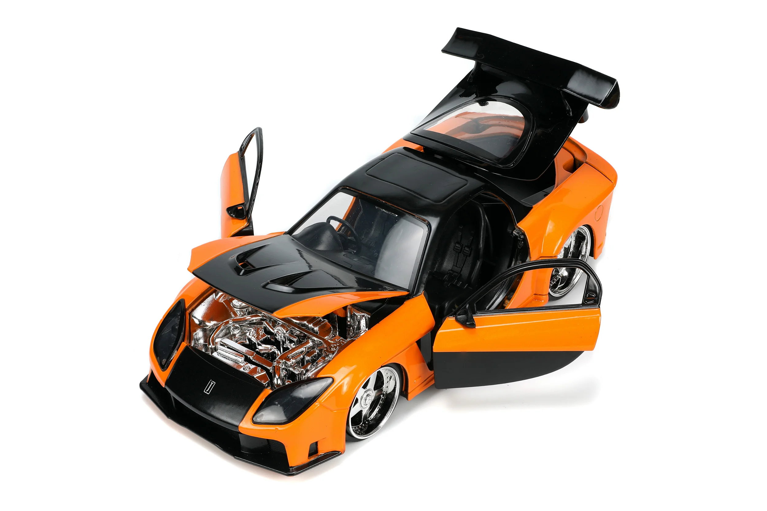 Carro Miniatura Mazda RX-7 1995 Velozes e Furiosos com Figura Han's - Jada Toys 1:24 - Casa do ...