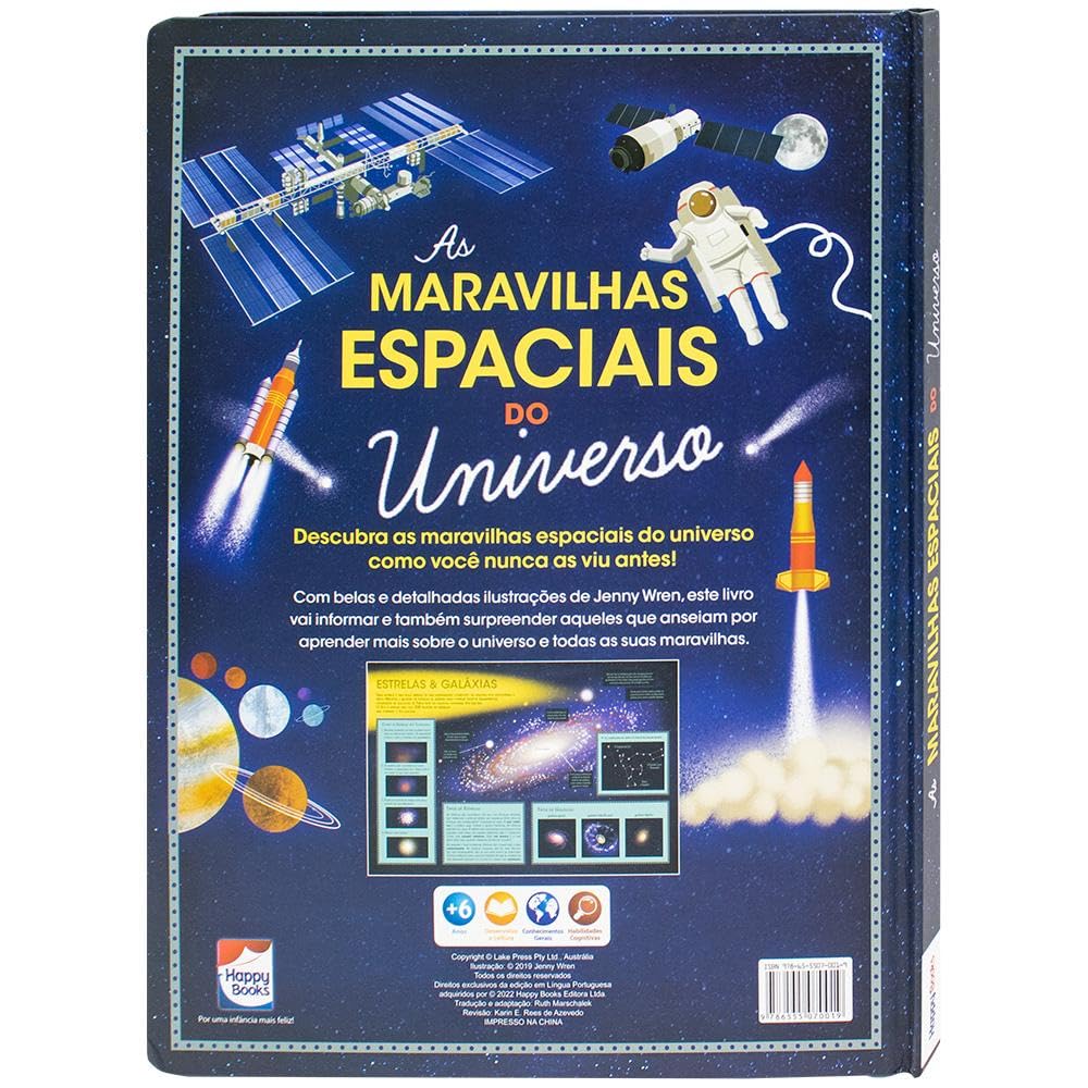As Maravilhas Espaciais do Universo - Capa Dura - Happy Books - Casa do ...