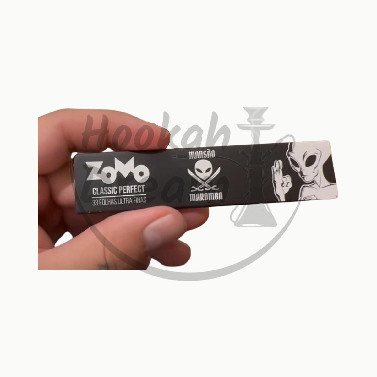 Seda Zomo Mansão Maromba Branca – Caixa com 25 Livretos - Hookah Dream