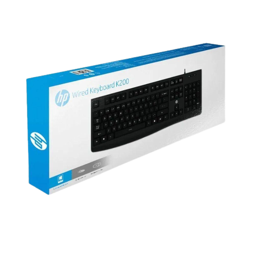 Teclado Hp K200 Usb com Fio Preto - MASTER INFO TECNOLOGIA