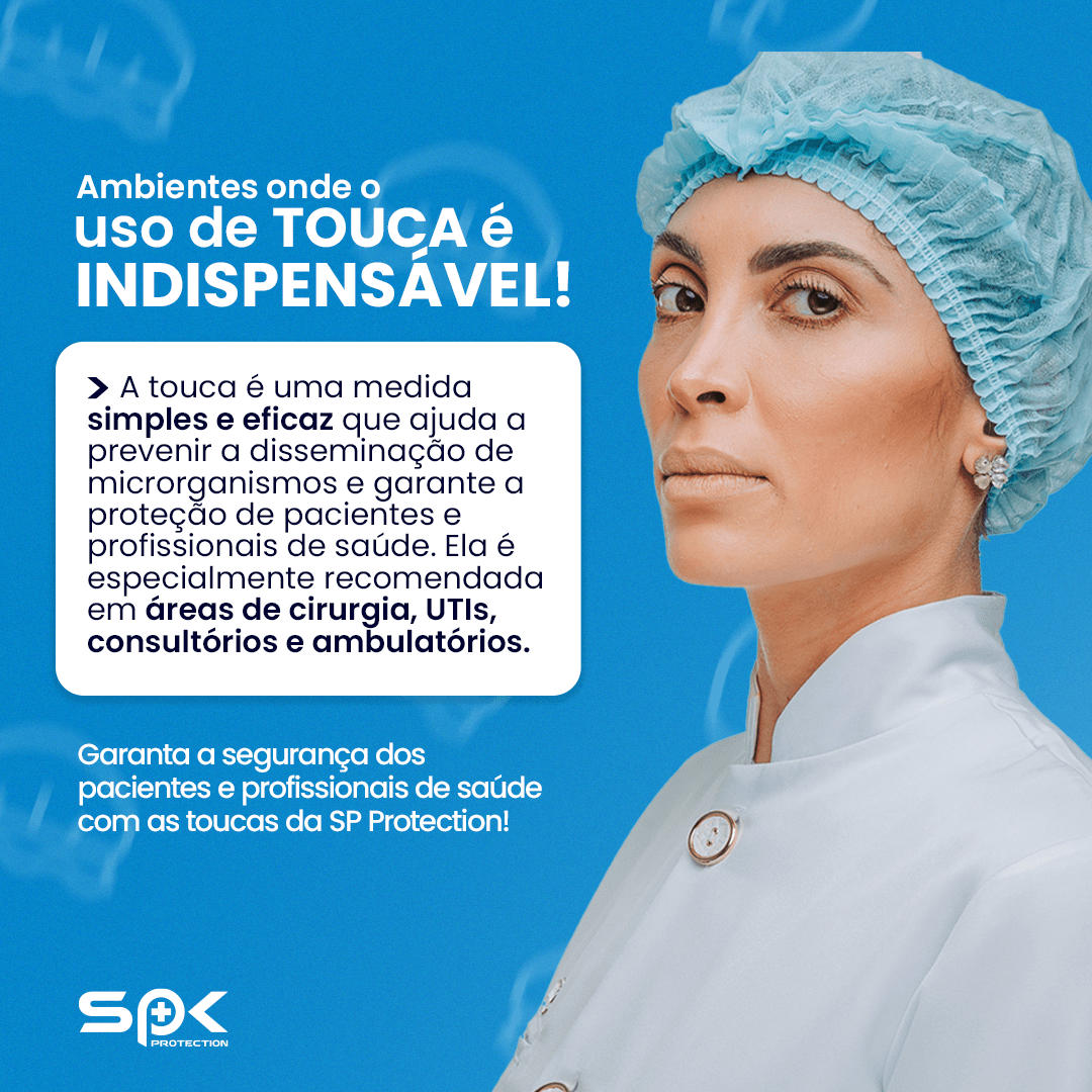 Touca Descartável TNT Premium - SP