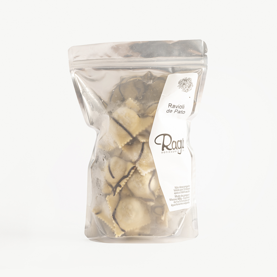 Pasta Ravioli de Pato - Ragú Rotisseria -Sabor e praticidade com nossos ...