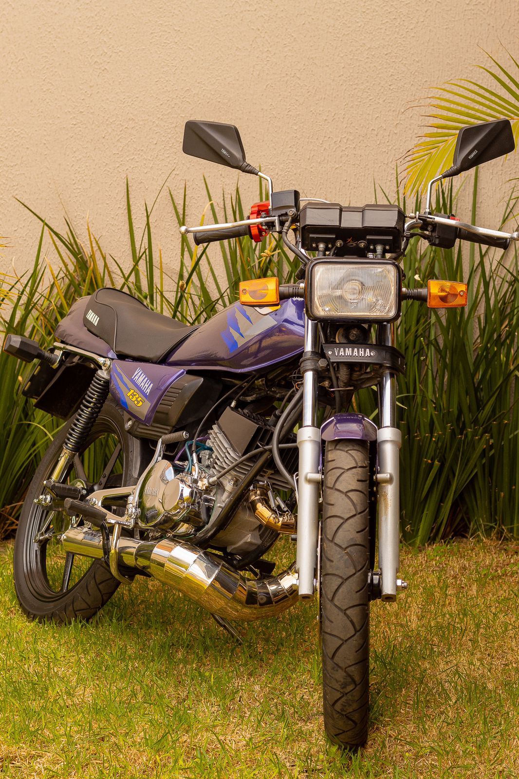 Escapamento para RD 135 intermediário, modelo ovni em aço inox - RR ...
