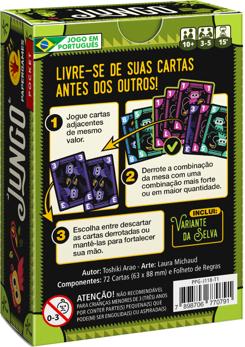 Jungo - Estratégia e Ação com Animais Selvagens | Expresso Board Games ...