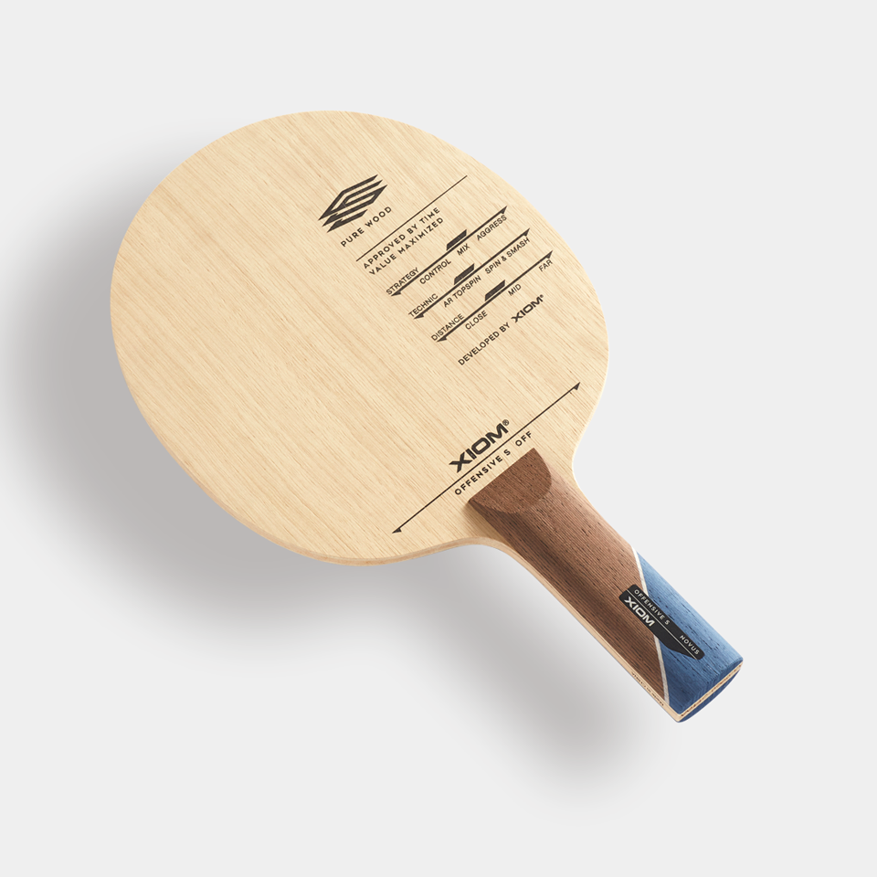Madeira Clássica XIOM - Novus Offensive S - OPERATT | Materiais para Tênis de Mesa