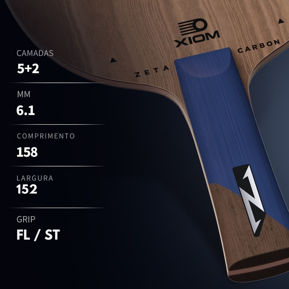 Madeira Clássica XIOM - Zeta Offensive+ - OPERATT | Materiais para Tênis de Mesa