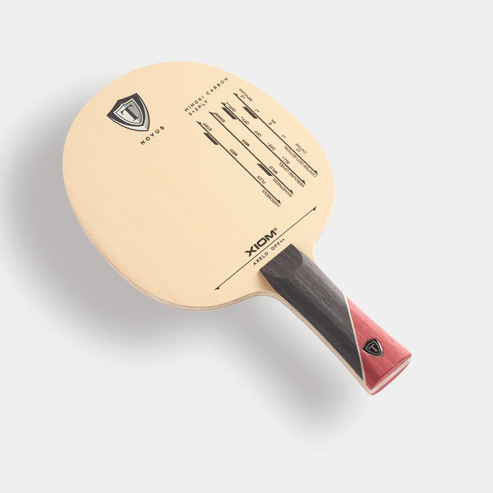 Raquete para tênis de mesa ping pong clássica XIOM Novus Axelo - OPERATT | Materiais para Tênis ...