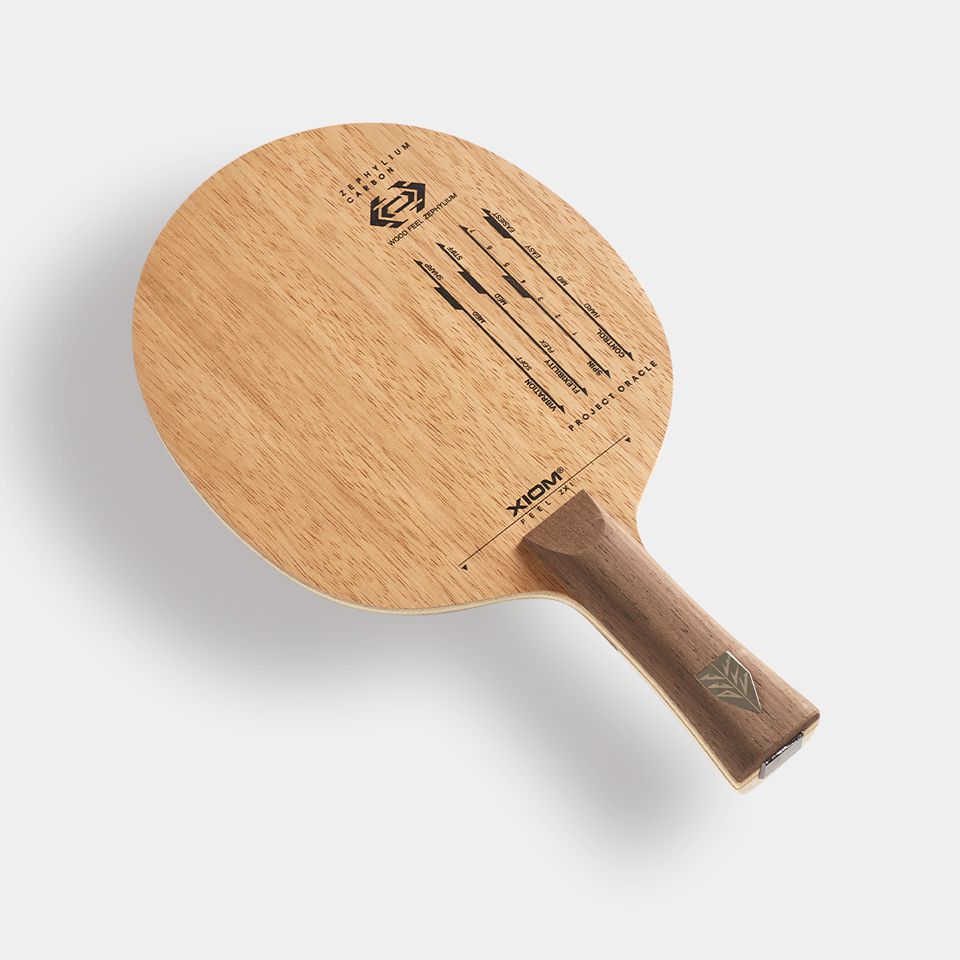 Raquete para tênis de mesa ping pong clássica XIOM modelo FEEL ZX1 - OPERATT | Materiais para ...