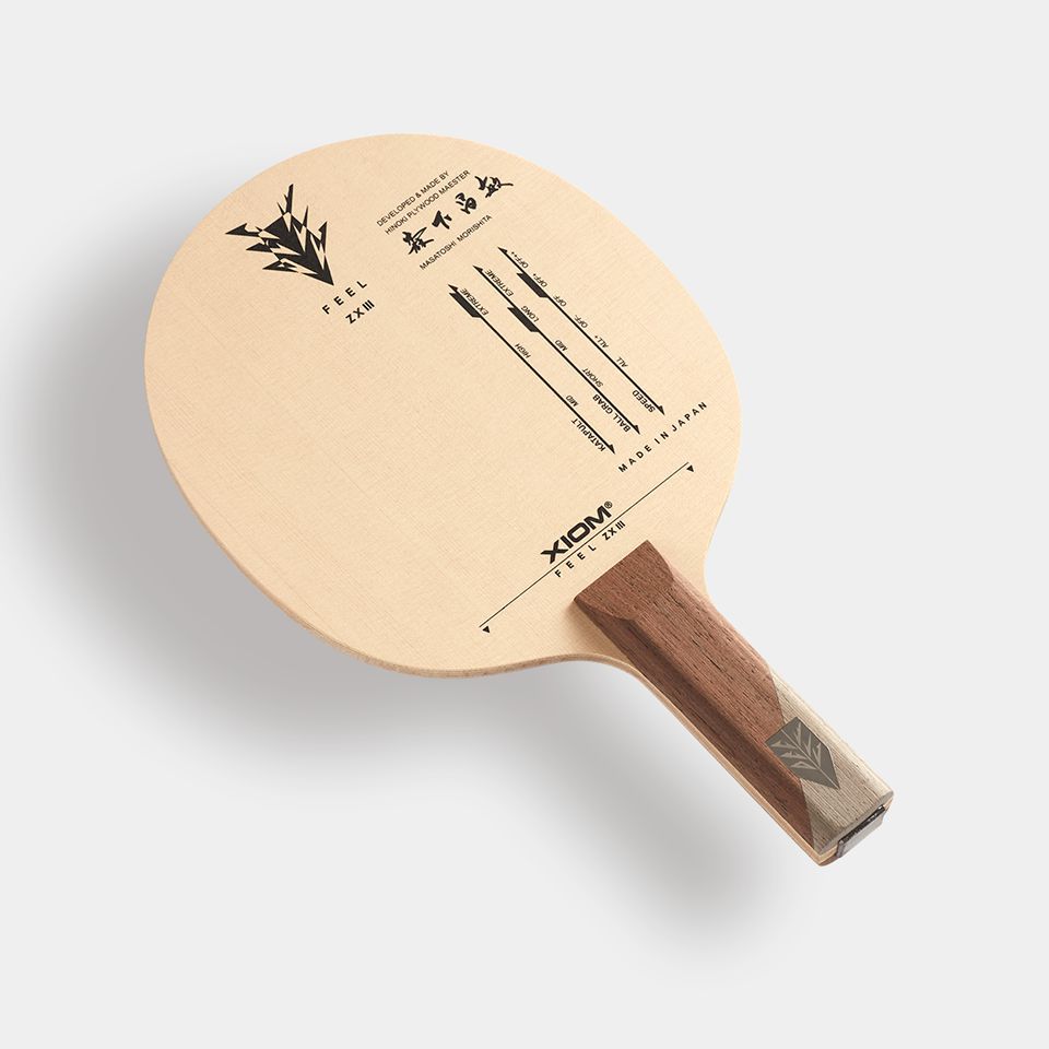 Raquete para tênis de mesa ping pong XIOM modelo FEEL ZX3 - OPERATT | Materiais para Tênis de Mesa