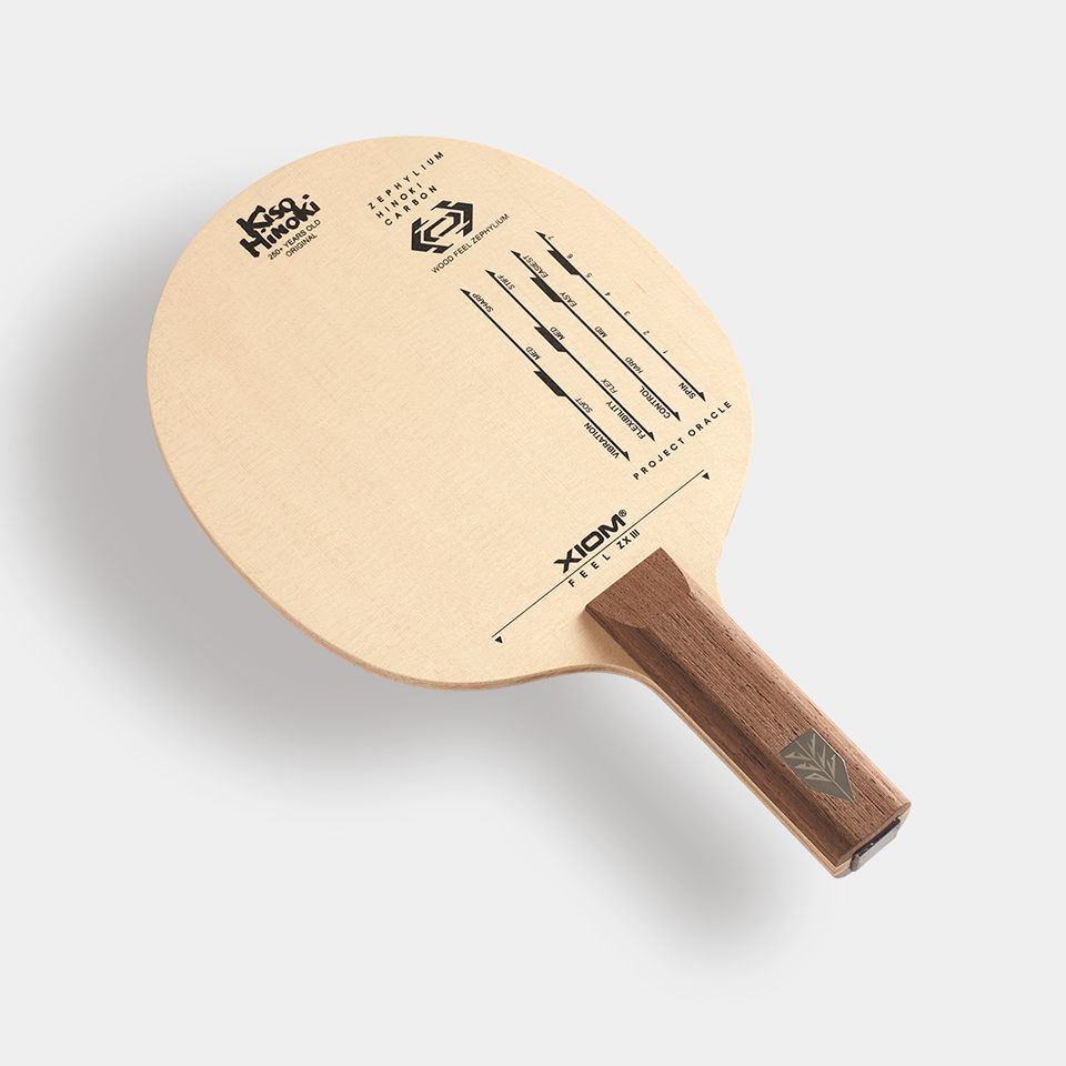 Raquete para tênis de mesa ping pong XIOM modelo FEEL ZX3 - OPERATT | Materiais para Tênis de Mesa