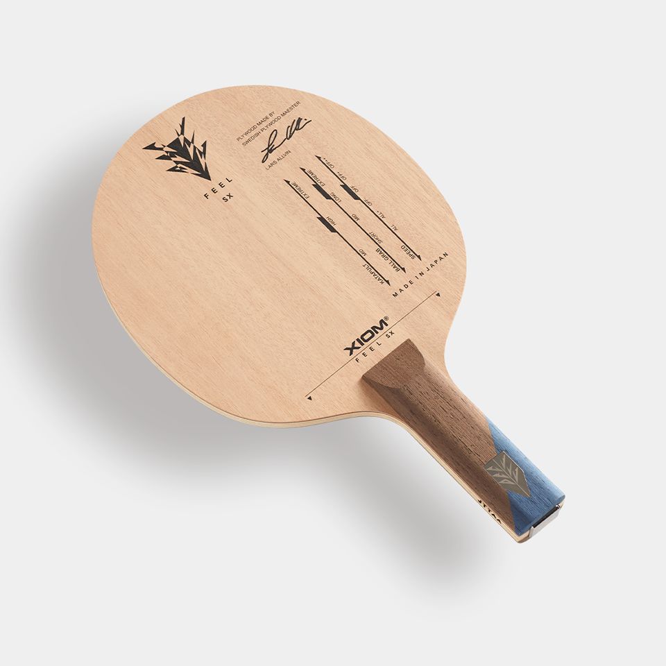 Raquete para tênis de mesa ping pong XIOM modelo FEEL SX - OPERATT | Materiais para Tênis de Mesa