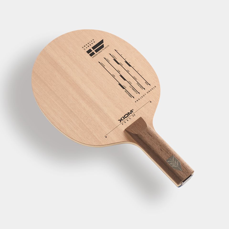 Raquete para tênis de mesa ping pong XIOM modelo FEEL SX - OPERATT | Materiais para Tênis de Mesa